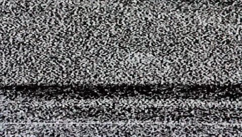 Tv Screen No Signal Static Noise Stock Footage Video (100% Royalty-free ...