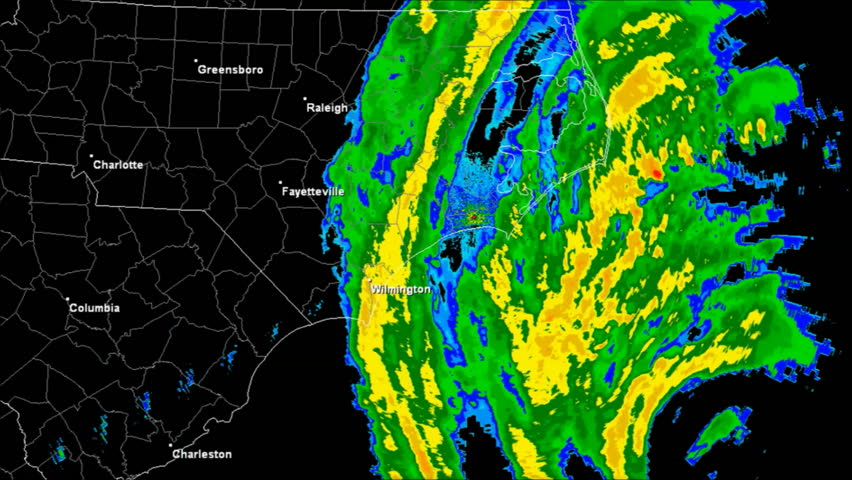 Hurricane Isabel (2003) Doppler Radar Stock Footage Video (100% Royalty ...