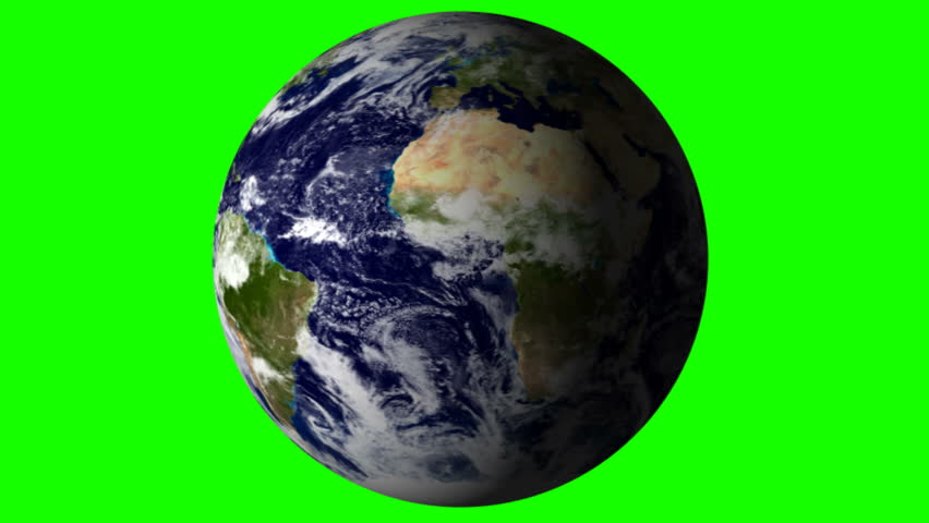 Earth Green Screened - Hd Stock Footage Video (100% Royalty-free ...