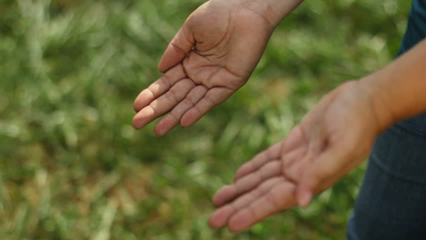 two people giving each other low Stock Footage Video (100% Royalty-free ...