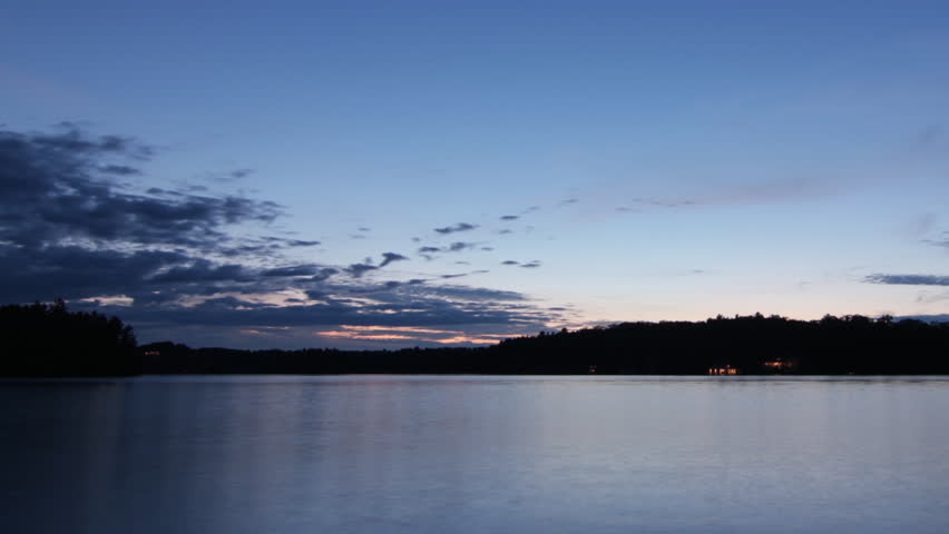 Dusk to Night Timelapse. Dusk Stock Footage Video (100% Royalty-free ...