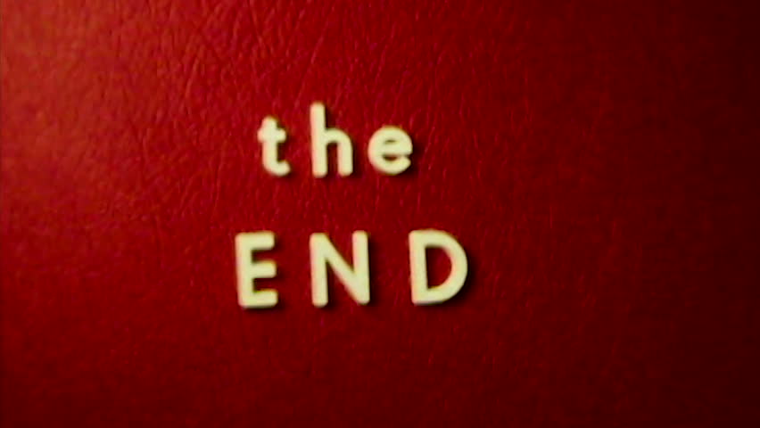 The End - Vintage Film Stock Footage Video (100% Royalty-free) 5041139 ...