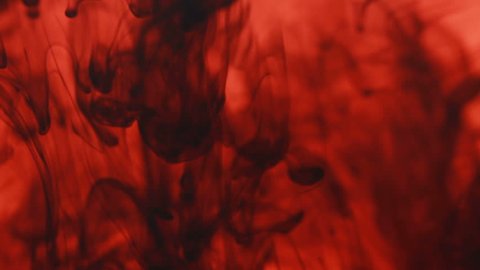 Abstract Background Red Smoke Dust Particles Stock Footage Video (100% ...