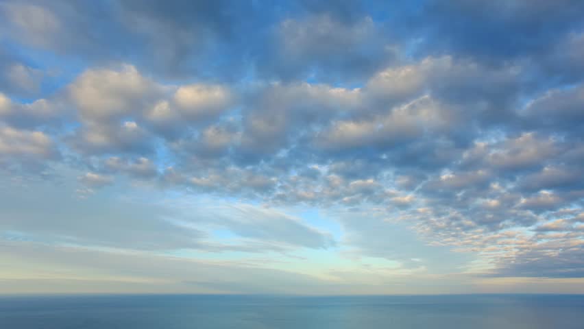 Cloudy Sky Over the Sea Stock Footage Video (100% Royalty-free) 5089136 ...