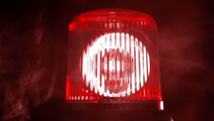 red emergency light flashing Stock Footage Video (100% Royalty-free ...