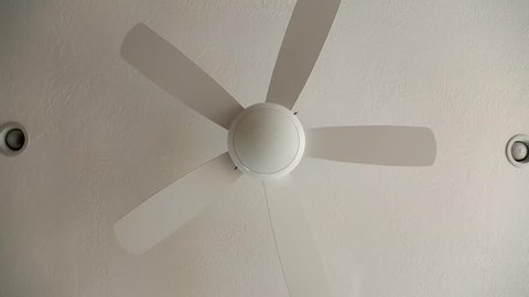 Ceiling Fan Inside Home Stock Footage Video (100% Royalty-free) 5140289 ...