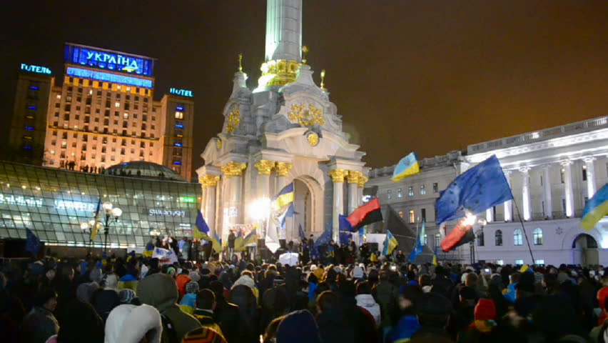 Kiev - Nov 26: Meeting Stock Footage Video (100% Royalty-free) 5144984 ...