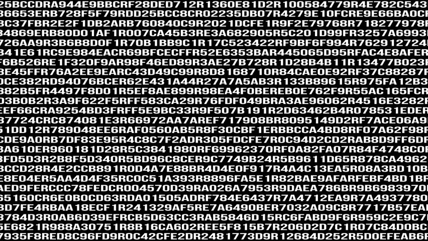 hexadecimal code background Stock Footage Video (100% Royalty-free ...