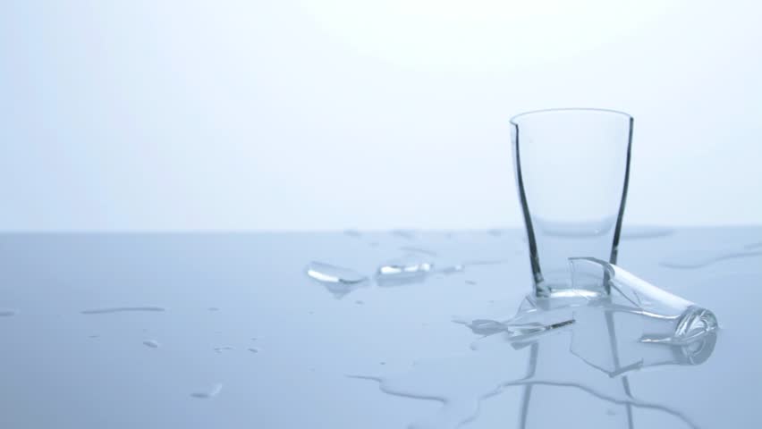 broken drinking glass Stock Footage Video (100% Royalty-free) 5166620 ...