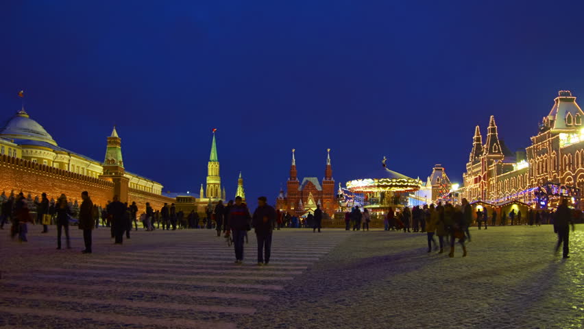 moscow - december 08 people on Stock Footage Video (100% Royalty-free ...