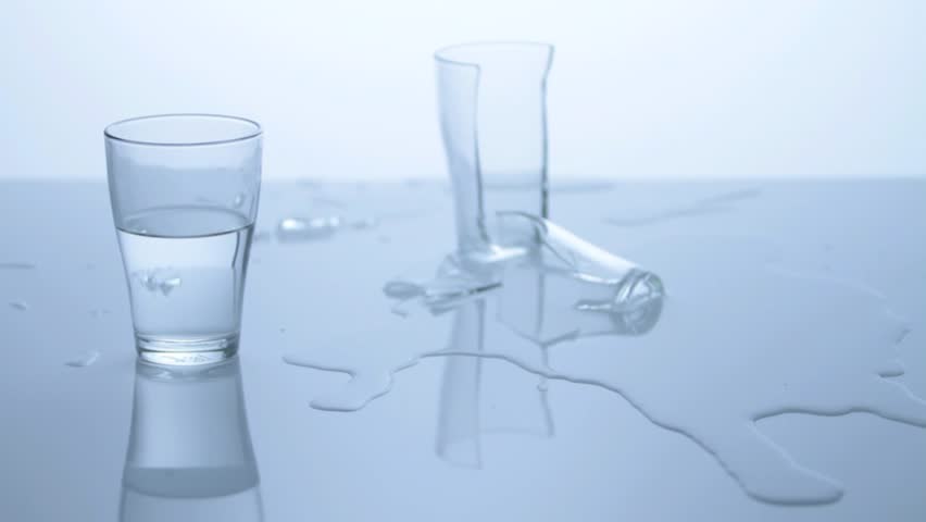 broken drinking glass Stock Footage Video (100% Royalty-free) 5166620 ...