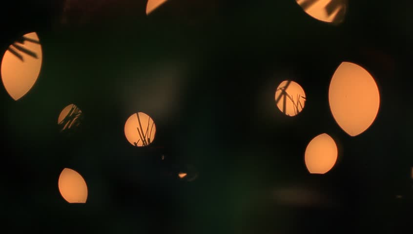 Orange Intermittent Lights Stock Footage Video (100% Royalty-free ...