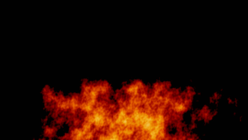 super slow motion fire blast isolated Stock Footage Video (100% Royalty ...