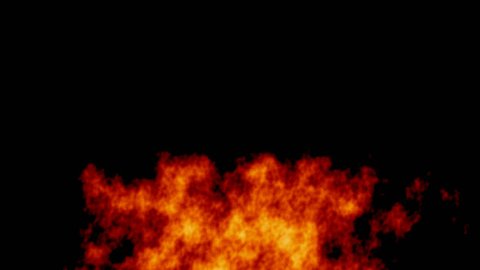 super slow motion fire blast isolated Stock Footage Video (100% Royalty ...