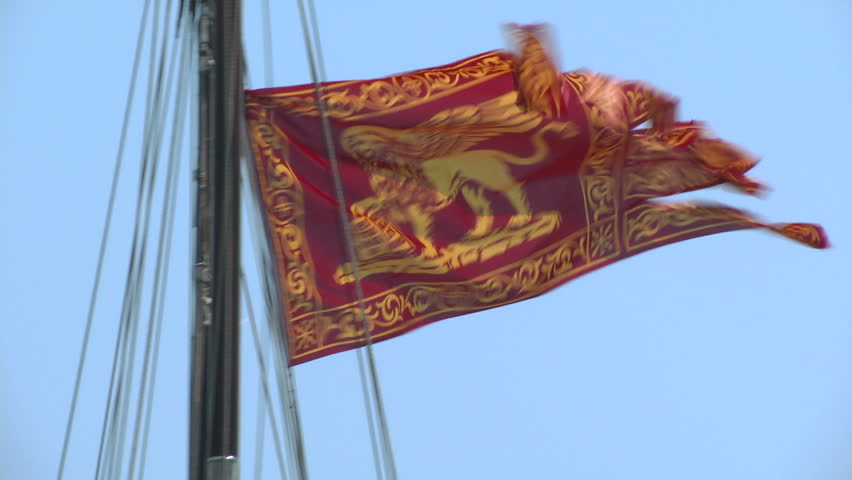 Venice Flag Stock Footage Video (100% Royalty-free) 5250887 | Shutterstock