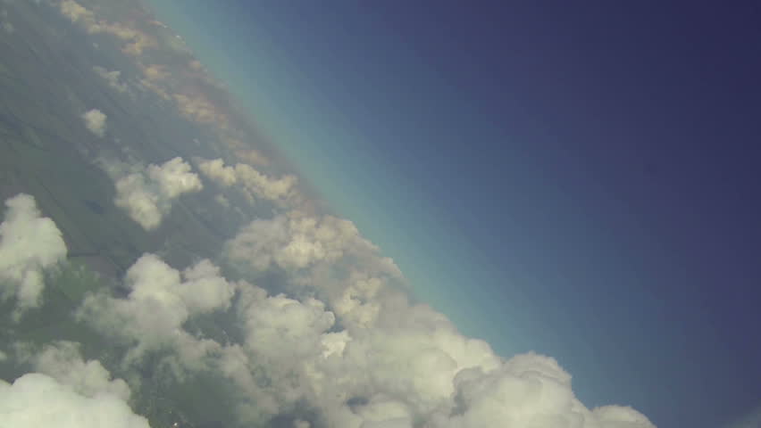 Fly Through Clouds, Aerial View, Stock Footage Video (100% Royalty-free ...
