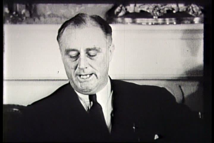 Newsreel Footage of Fdr Campaign Stock Footage Video (100% Royalty-free ...