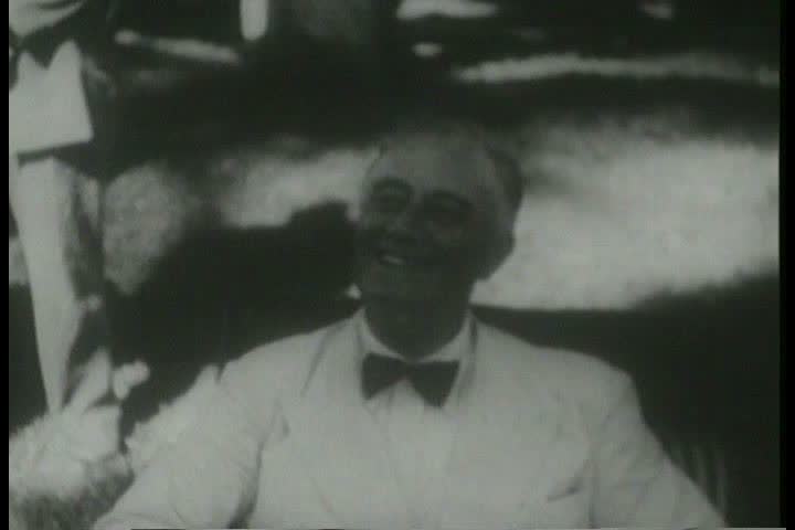 fdr visits pearl harbor 1944 speaks Stock Footage Video (100% Royalty ...