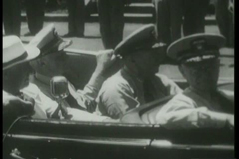 Fdr Visits Pearl Harbor 1944 Speaks Stock Footage Video (100% Royalty ...