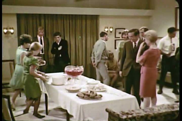 In This 1960s Film, Food Stock Footage Video (100% Royalty-free ...