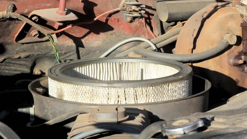 old used air filter lifted out Stock Footage Video (100% Royalty-free ...