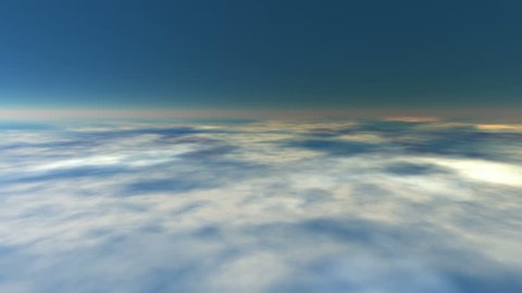 Earth Atmosphere Motion Background Seamless Loop Stock Footage Video ...