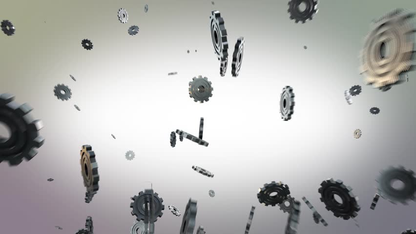 mechanical clockwork brain lightbulb moment inspiration Stock Footage ...