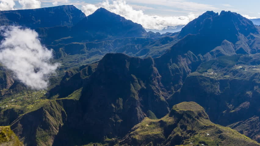 Landscape and Cloud Zoom Out Stock Footage Video (100% Royalty-free ...