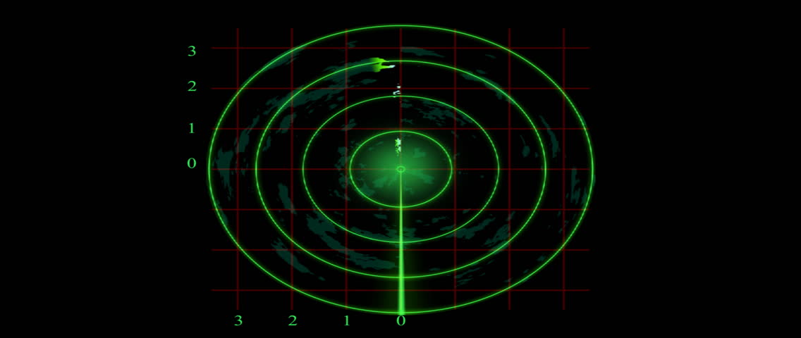 Airport Air Traffic Control Radar Screen Stock Footage Video (100% ...