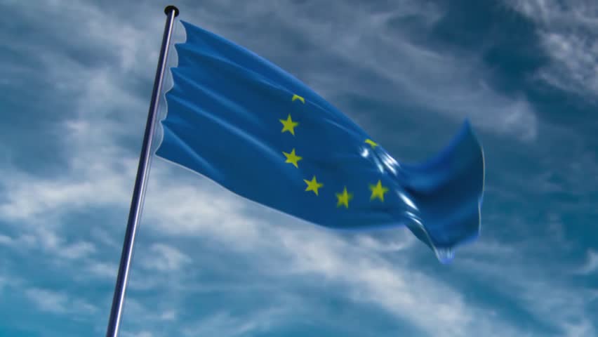eu flag hq animated on epic Stock Footage Video (100% Royalty-free ...