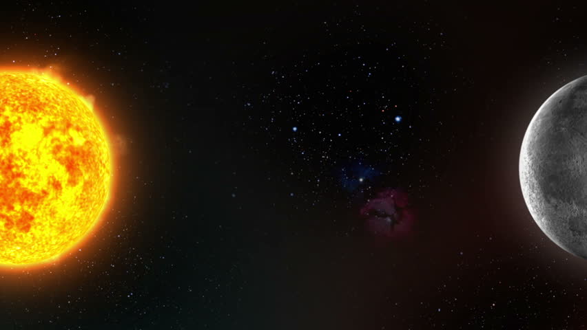 artistic fictional view solar system Stock Footage Video (100% Royalty ...