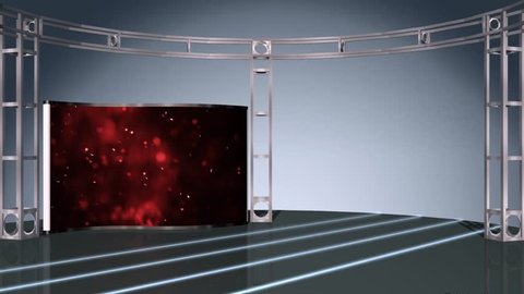 Stage Background Green Screen Stock-video (100 % royaltyfri) 5487347 ...