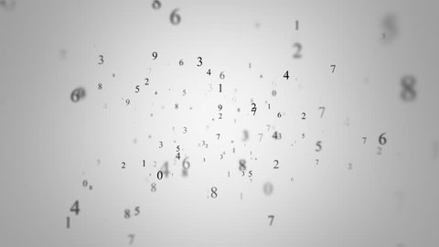 Animated Background Numbers Stock Footage Video (100% Royalty-free ...
