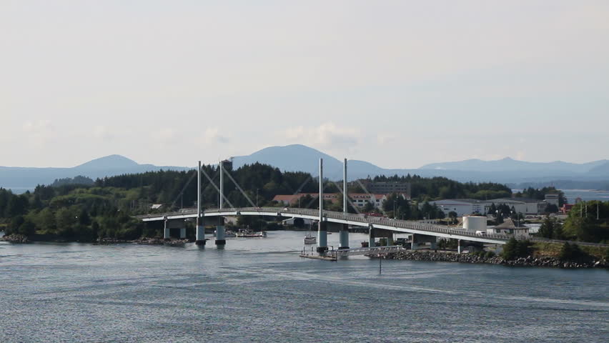 John Oconnell Bridge in Sitka, Stock Footage Video (100% Royalty-free ...