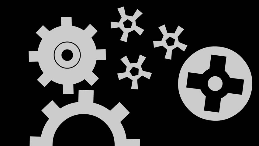 gear wheels animation Stock Footage Video (100% Royalty-free) 5521643 ...