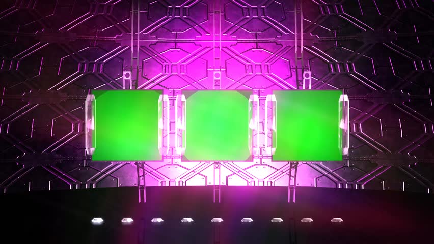 mtv studio background - green screen Stock Footage Video (100% Royalty ...