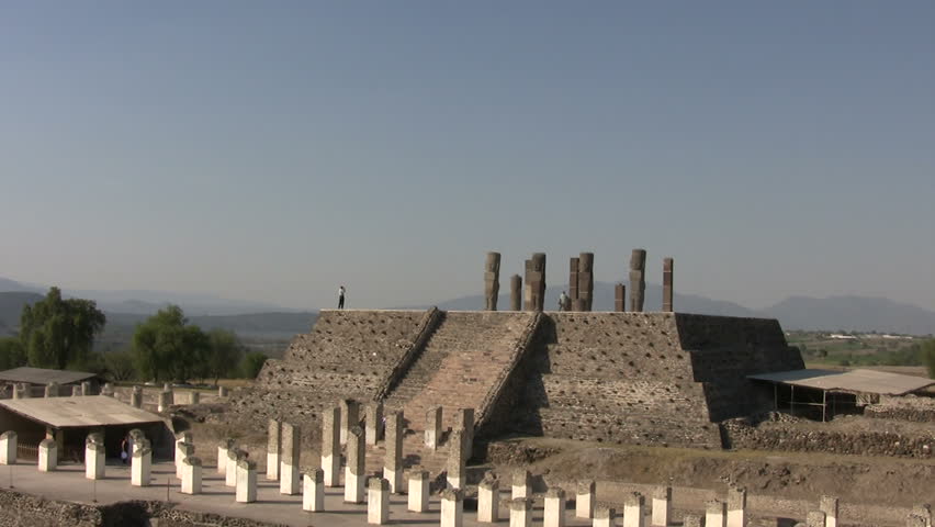 Ancient Ruins of Tula, Mexico Stock Footage Video (100% Royalty-free ...
