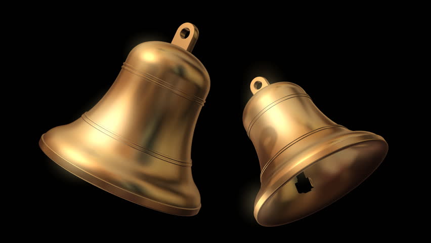 Two Large Bells Toll. Two Stock Footage Video (100% Royalty-free ...