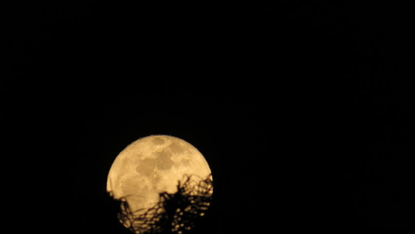 Moon Time Lapse of a Stock Footage Video (100% Royalty-free) 5572526 ...