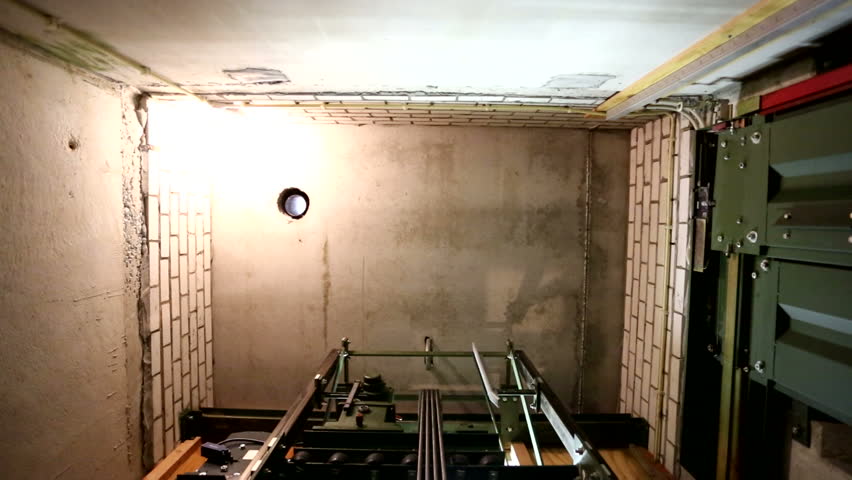 Elevator Shaft Top View Stock Footage Video (100% Royalty-free) 5600663 ...