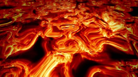 Lava Flowing Animation Stock Footage Video (100% Royalty-free) 5623922 ...