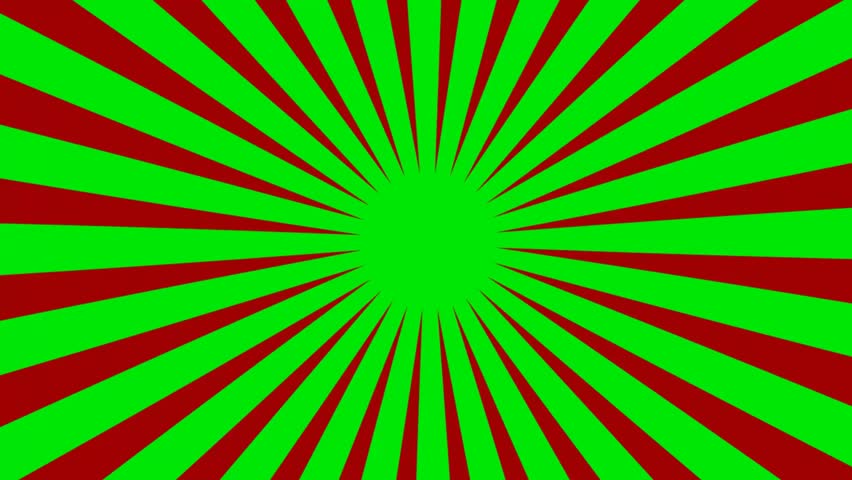 「Easy Radial Ray Background Green Screen」の動画素材（ロイヤリティフリー）5642915 ...