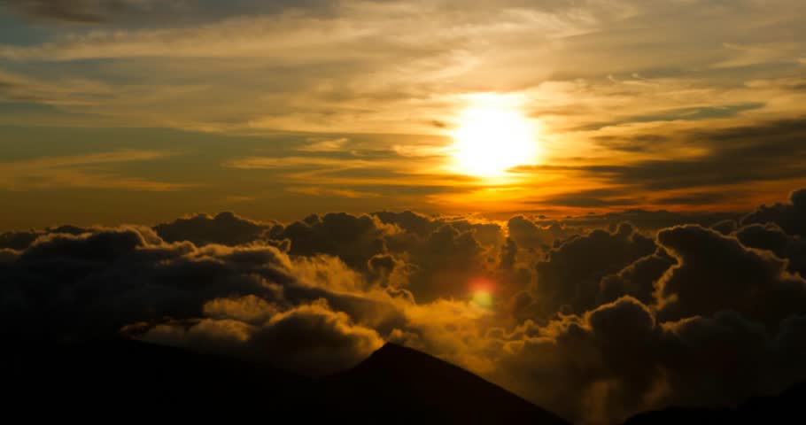 Epic 4k Sunrise with Clouds Stock Footage Video (100% Royalty-free ...