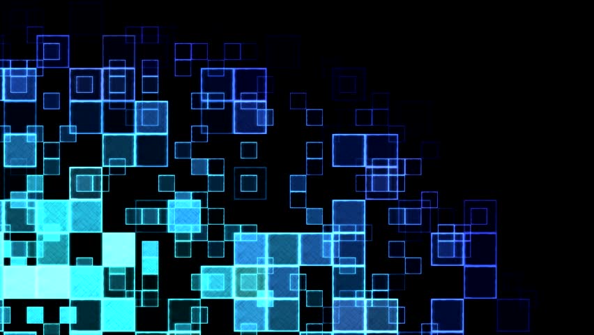 abstract squares background animation - loop Stock Footage Video (100% ...
