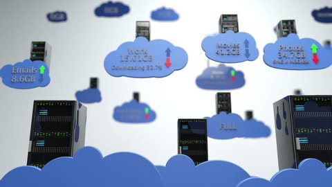 This Vector Illustrates How Middleware Distributed Stock Vector ...