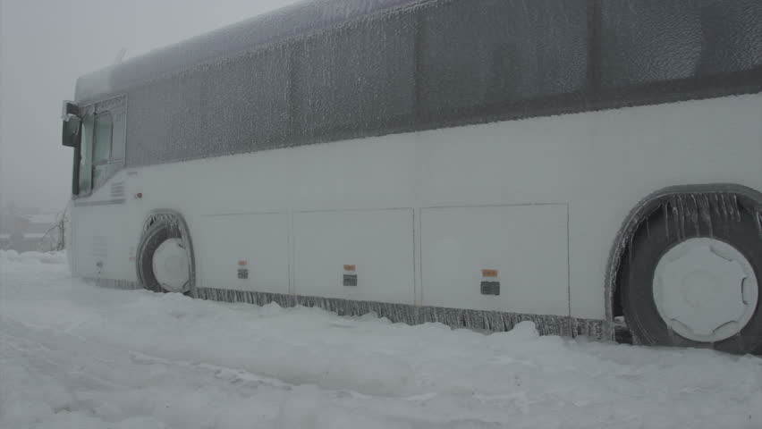 frozen bus Stock Footage Video (100% Royalty-free) 5690888 | Shutterstock