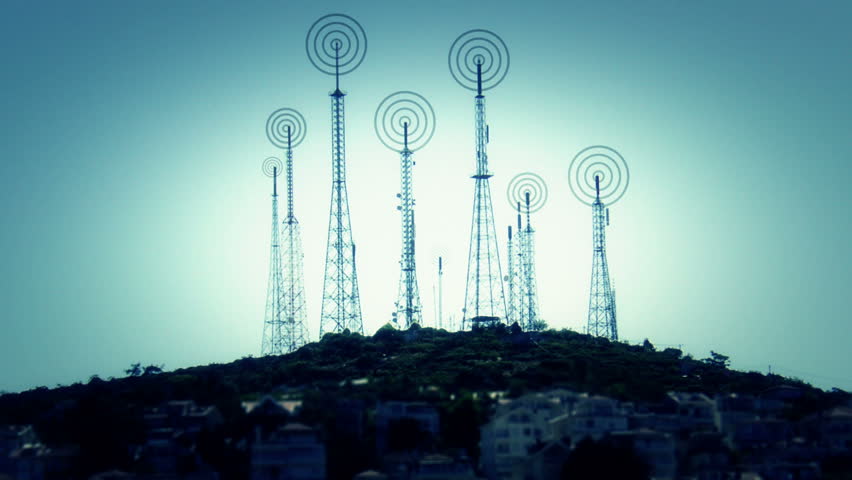 Transmission Tower Animation Stock Footage Video (100% Royalty-free ...