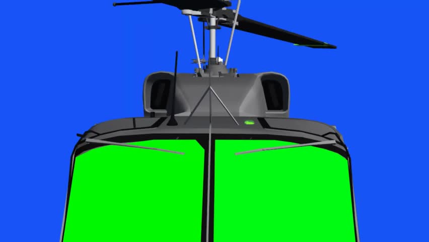 flying helicopter green screen cockpit Stock Footage Video (100% ...