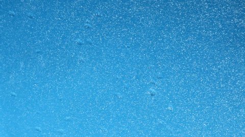 Small White Particles Flowing Fresh Water Stock Footage Video (100% ...