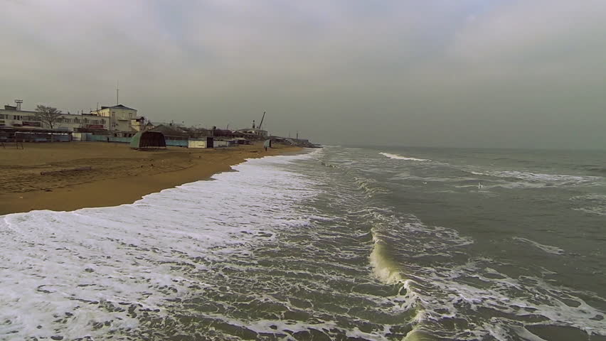 Caspian Sea Beaches Russia